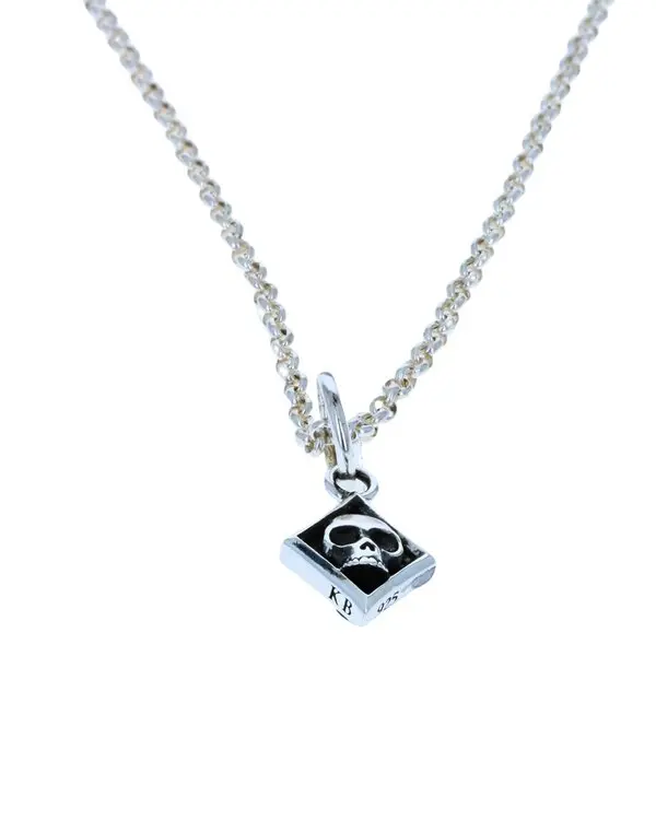 KING BABY STUDIO Sterling Skull Pendant Necklace