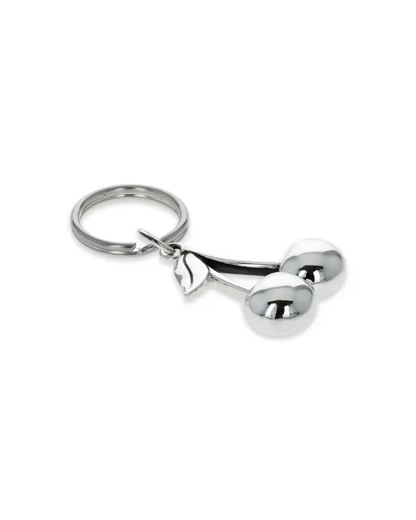 KING BABY STUDIO Sterling High Roller Club Cherries Key Chain