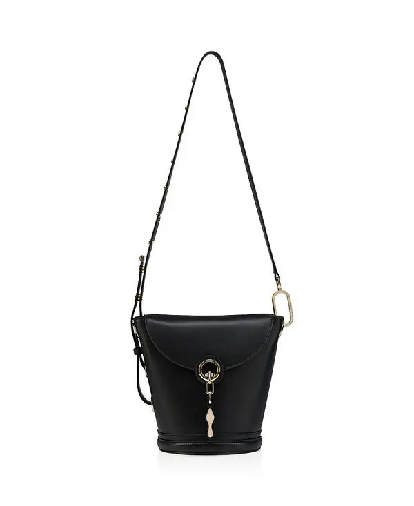 CHRISTIAN LOUBOUTIN Flo Small Shoulder Bag - Black