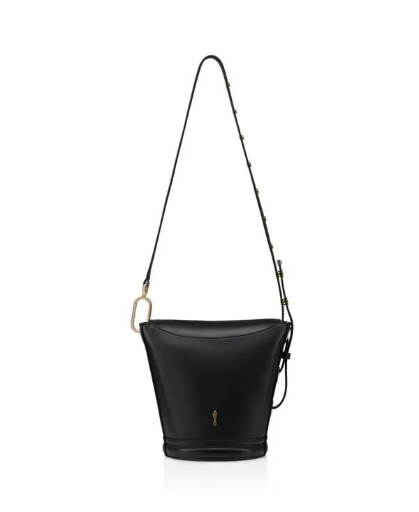 CHRISTIAN LOUBOUTIN Flo Small Shoulder Bag - Black