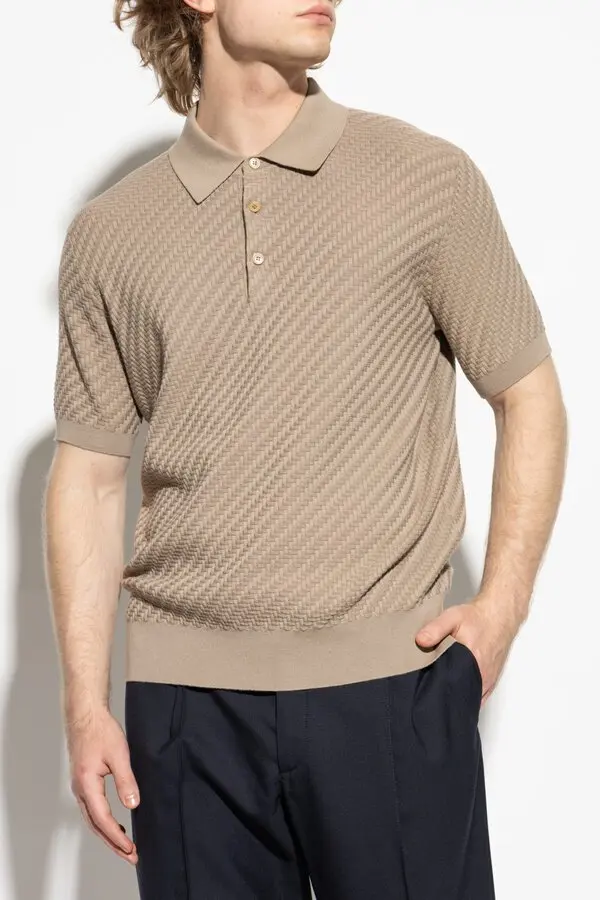 Brioni Polo With Logo