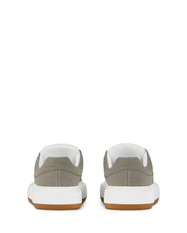Givenchy Suede Leather Lace-up Sneakers - Khaki