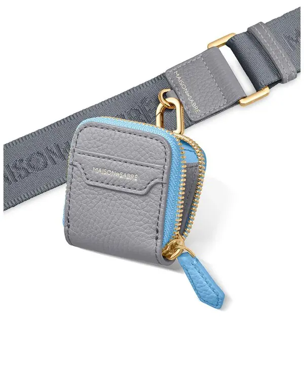 MAISON DE SABRE Utility Strap With Bonbon Charm - Dove Sky