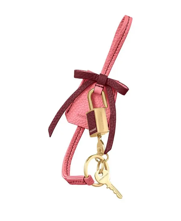 MAISON DE SABRE The Bow Padlock Charm - Candy Plum