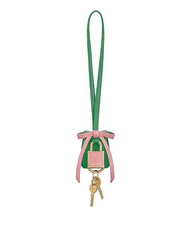 MAISON DE SABRE The Bow Padlock Charm - Emerald Lily