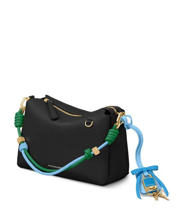 MAISON DE SABRE The Bow Padlock Charm - Sky Lapis