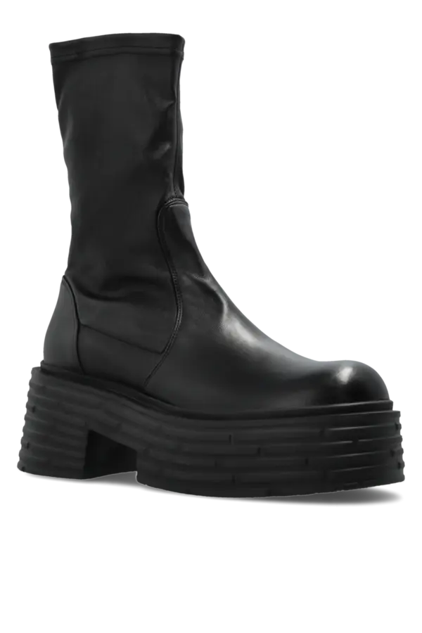 Agl Platform Ankle Boots `lignes