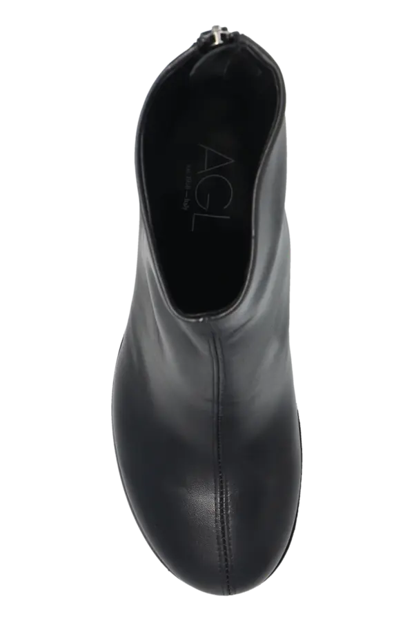 Agl Curvy Heeled Ankle Boots