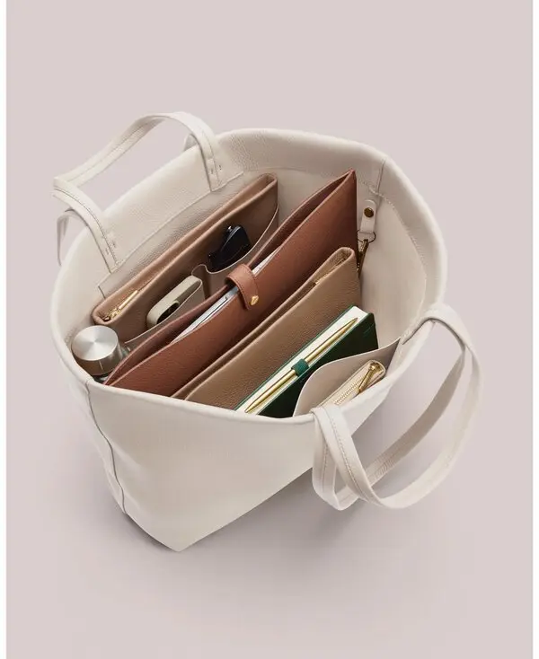 Cuyana Classic Easy Tote - Ecru