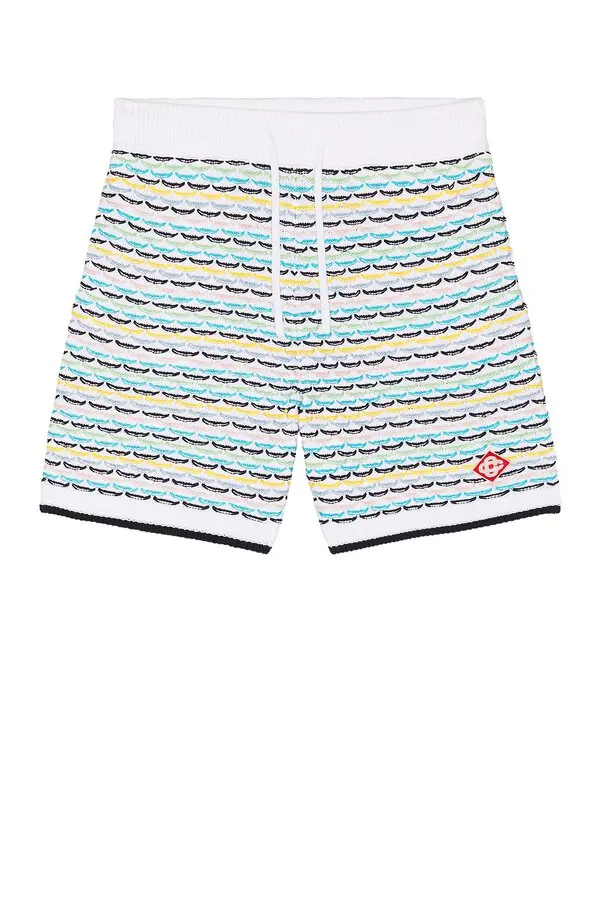 Casablanca Tuck Stitch Shorts