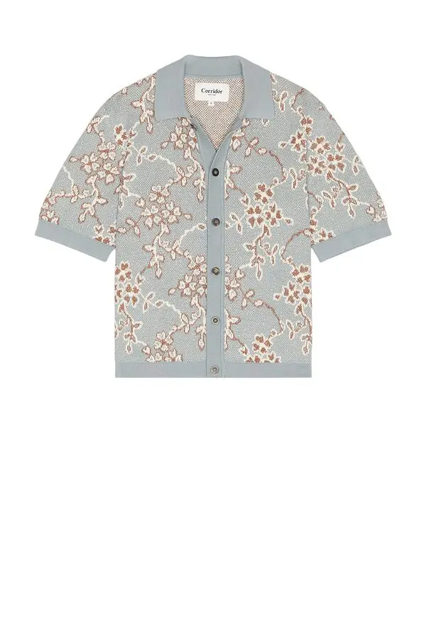 CORRIDOR Trellis Knit Shirt