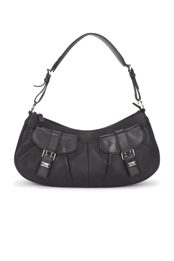 Dior Hardcore Pochette Shoulder Bag - Black