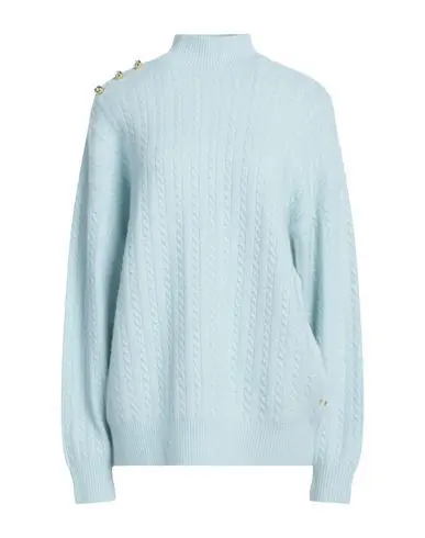 CHIARA FERRAGNI Turtleneck Sky Size Acrylic, Polyamide, Wool, Elastane - Blue