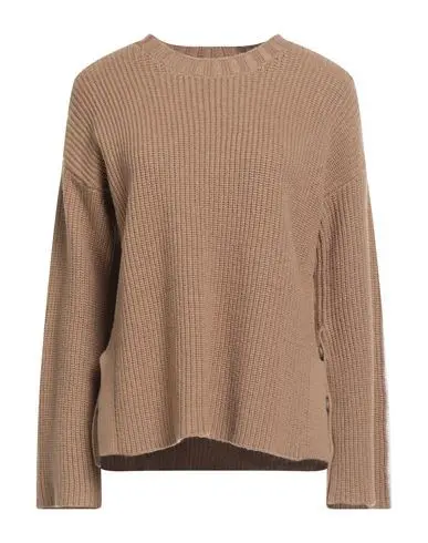Alpha Studio Sweater Camel Size Merino Wool