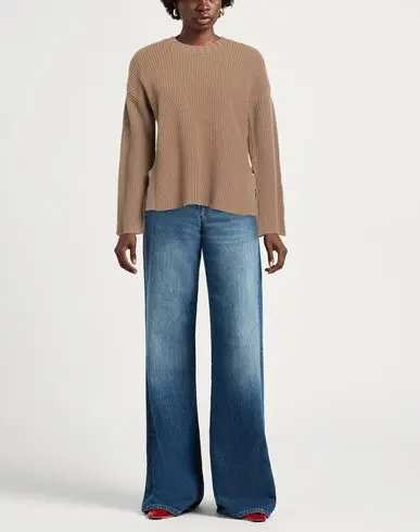 Alpha Studio Sweater Camel Size Merino Wool