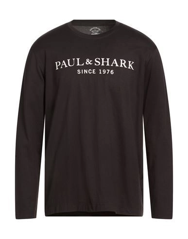 Paul & Shark T-shirt Size Cotton, Elastane - Black