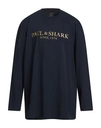 Paul & Shark T-shirt Midnight Size Cotton, Elastane - Blue