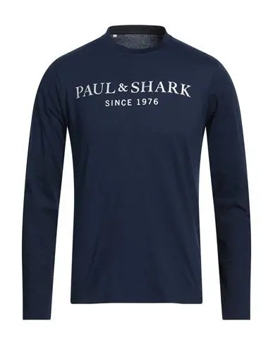 Paul & Shark T-shirt Midnight Size Cotton, Elastane - Navy