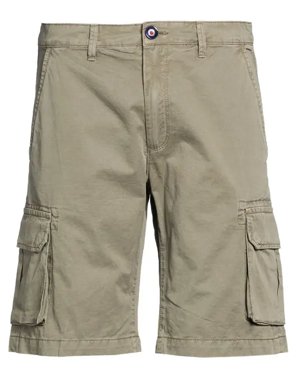 FRED MELLO Military Cotton Cargo Shorts