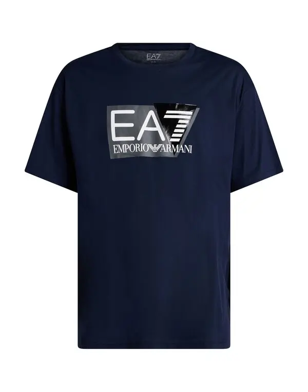 EA7 T-shirt Size Cotton - Navy