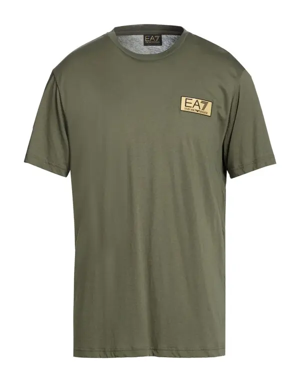 EA7 T-shirt Military Size Cotton