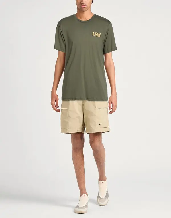 EA7 T-shirt Military Size Cotton