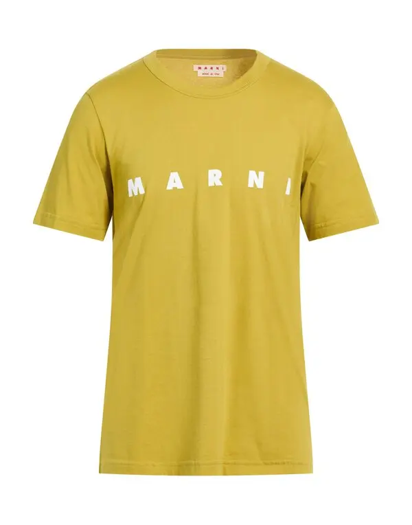 Marni T-shirt Mustard Size Cotton