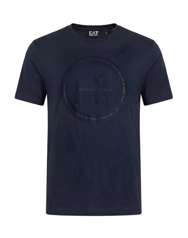 EA7 T-shirt Size Cotton - Navy
