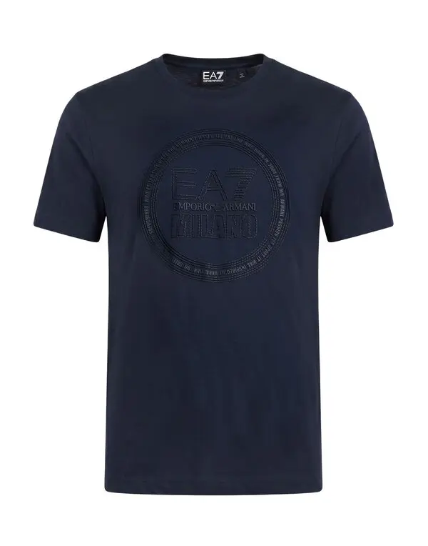 EA7 T-shirt Size Cotton - Navy