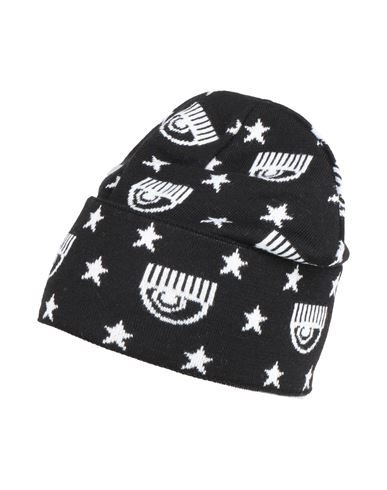 CHIARA FERRAGNI Beanie Hat - Black