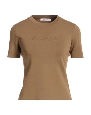 Max Mara Sweater Khaki Size Viscose, Polyamide - Beige