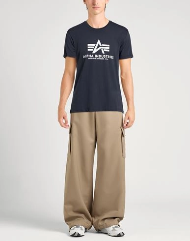 Alpha Industries T-shirt Size Cotton - Midnight Blue