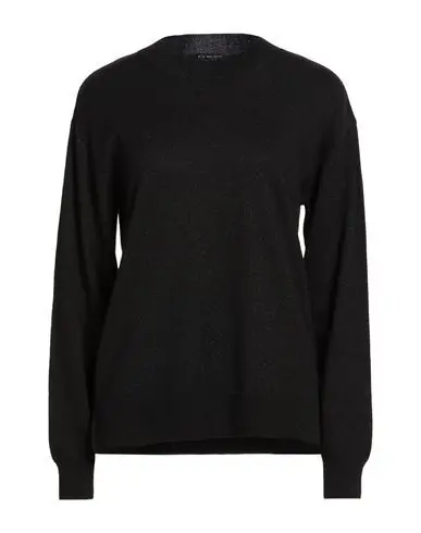 Armani Exchange Polyamide, Viscose, Wool, Metallic Fiber, Cashmere Blend Sweater - Black
