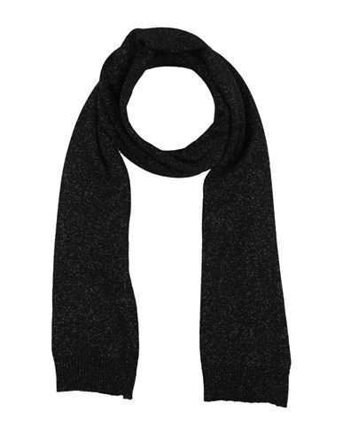 Armani Exchange Scarf Polyamide, Wool, Viscose, Metallic Fiber, Cashmere - Black