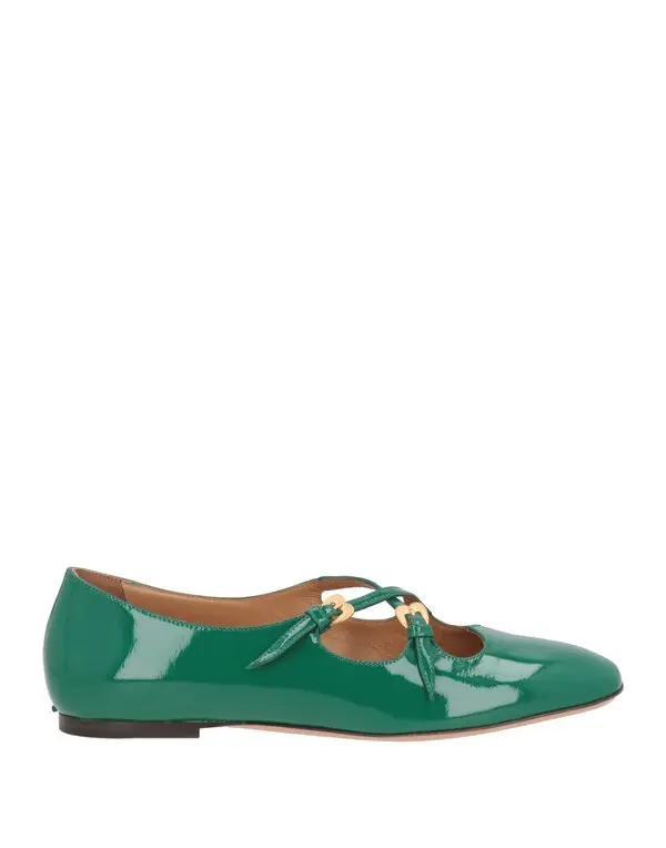 A.BOCCA A. Bocca Ballet Flats Emerald Size Leather