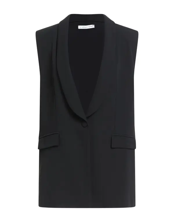 CARACTÈRE Blazer Size Polyester, Elastane