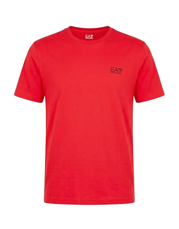 EA7 T-shirt Size Cotton - Red