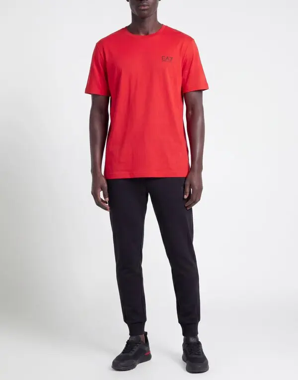 EA7 T-shirt Size Cotton - Red