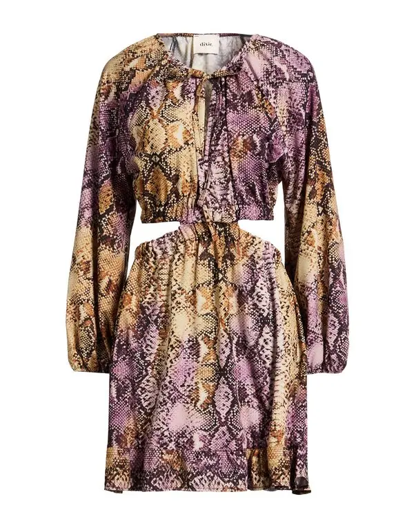 Dixie Mini Dress Size Polyester, Elastane