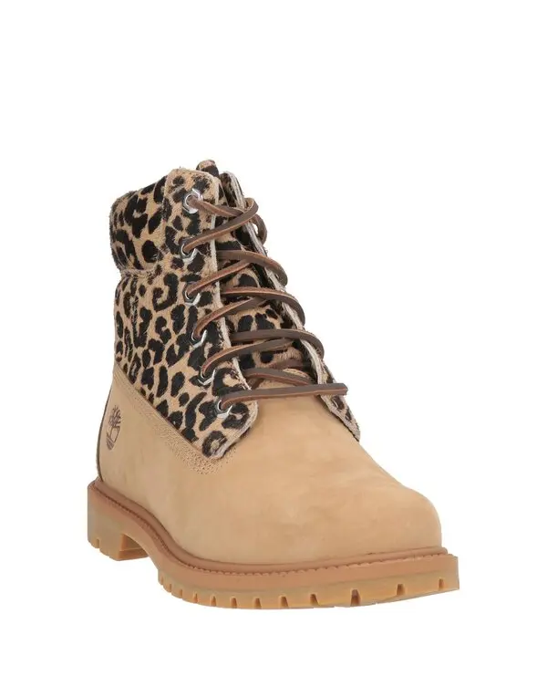 Timberland Ankle Boots Camel Size Leather