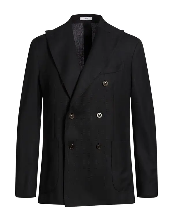 Boglioli Blazer Size Wool - Black