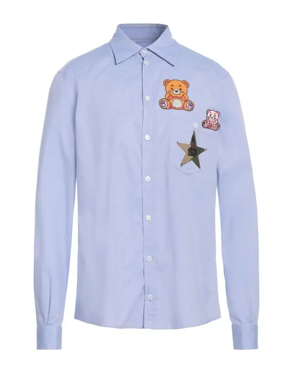 Dolce & Gabbana Shirt Sky Size Cotton, Polyester, Viscose