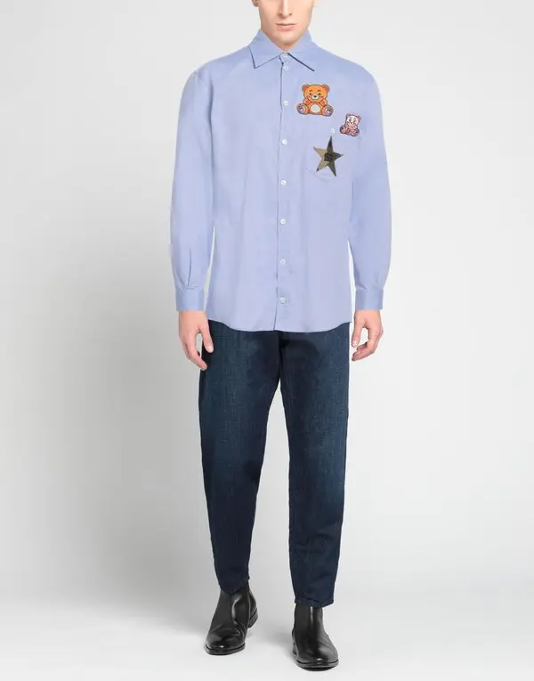 Dolce & Gabbana Shirt Sky Size Cotton, Polyester, Viscose