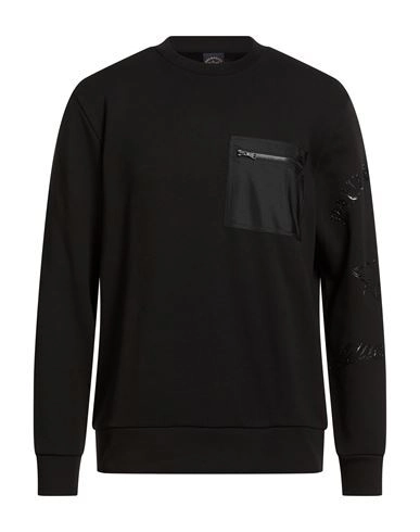 Paul & Shark Cotton Sweatshirt With Chest Pocket - Black