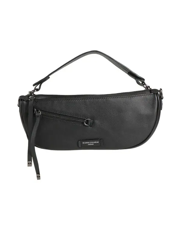 GIANNI CHIARINI Leather Baguette Bag