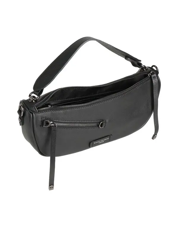 GIANNI CHIARINI Leather Baguette Bag