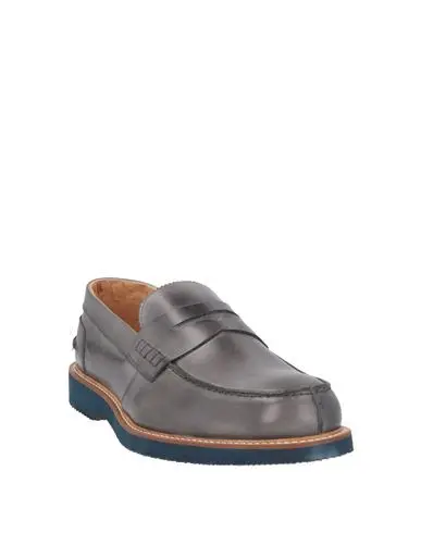 EXTON Loafers Midnight Size Soft Leather - Grey