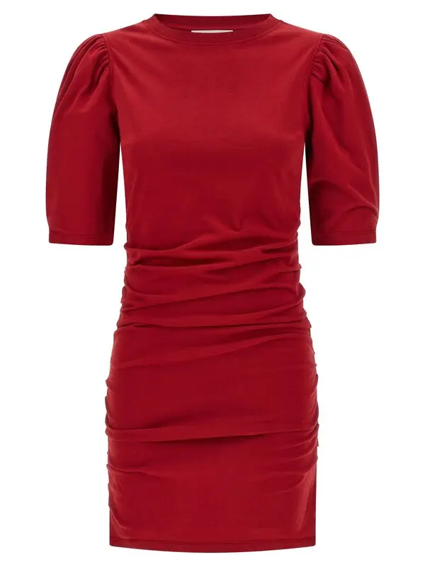 Isabel Marant Étoile Mylda Cotton Jersey Mini Dress - Red