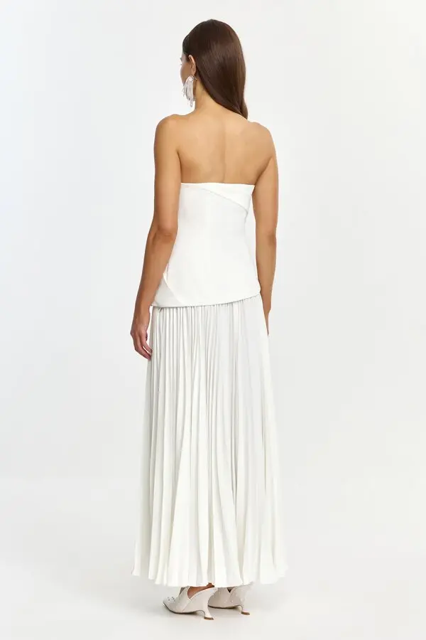 Acler Harden Maxi Dress - Ivory
