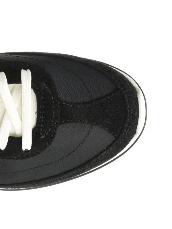 Celine Low-top Racer Sneakers In Suede With Triomphe Logo